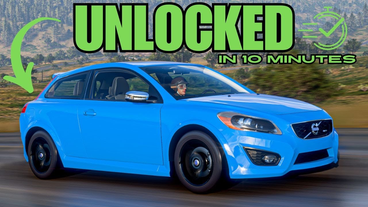 Forza Horizon 5: Unlock The New Volvo C30P in 10 Minutes - FH5 Treasure ...