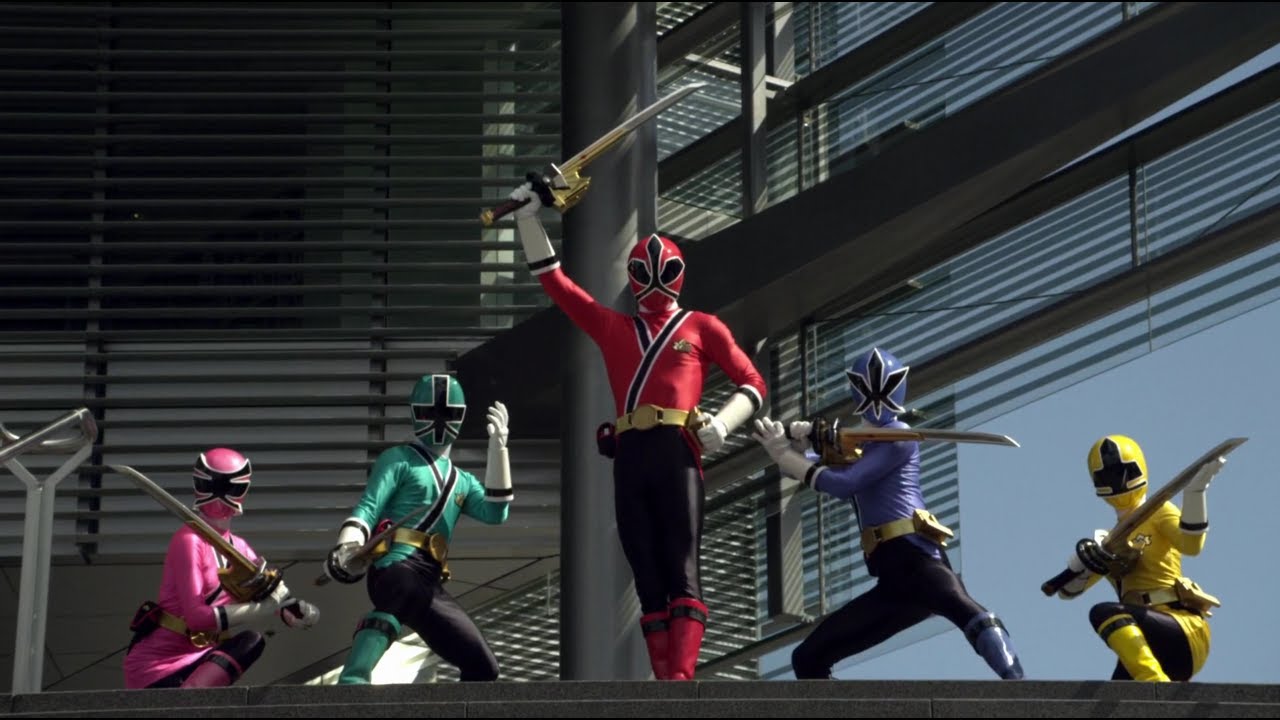 Power Rangers Samurai (18x01) - First Morph & Fight, "Origins Part 1 ...