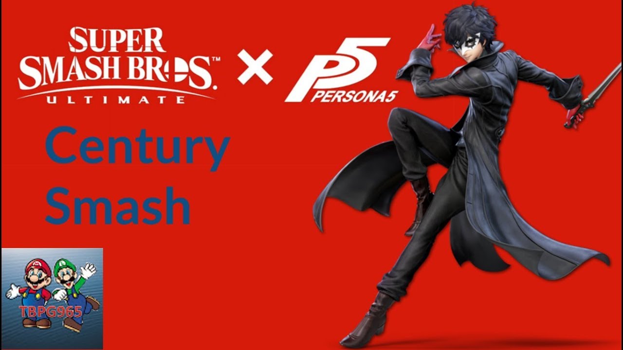 Super Smash Bros Ultimate- Joker Century Smash - YouTube