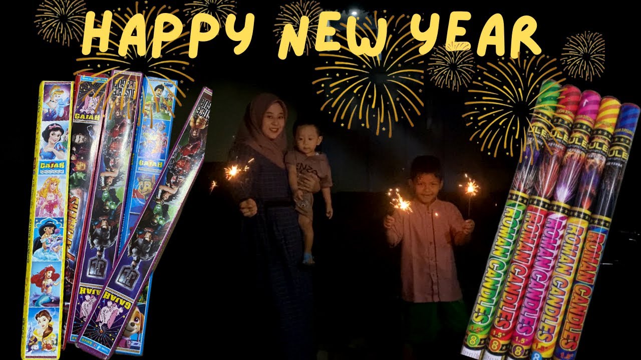SELAMAT TAHUN BARU 2023 | ANAK KECIL MAIN KEMBANG API DAN MERCON ROMAN ...
