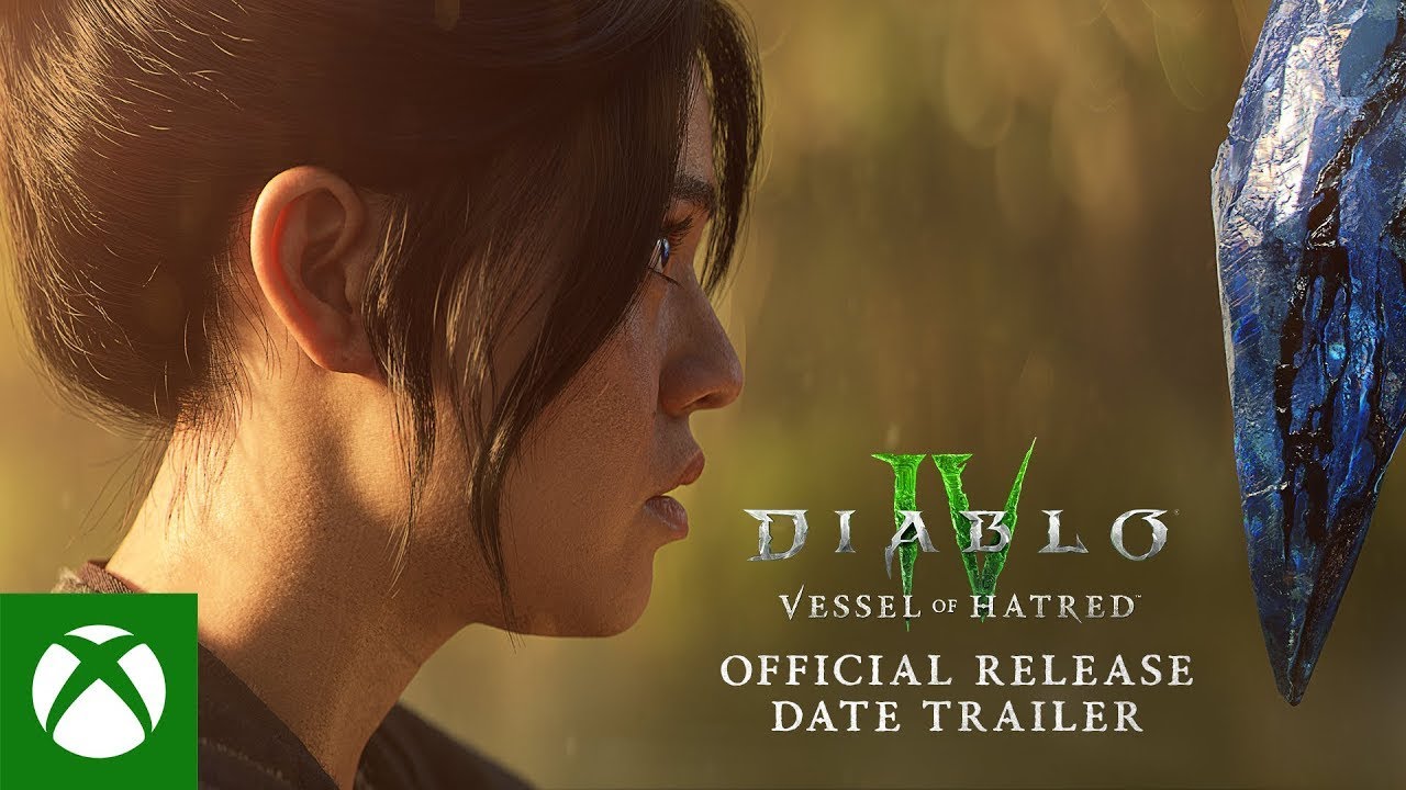 Diablo IV | Vessel of Hatred | Offical Release Date Trailer - Xbox Games Showcase 2024 - YouTube