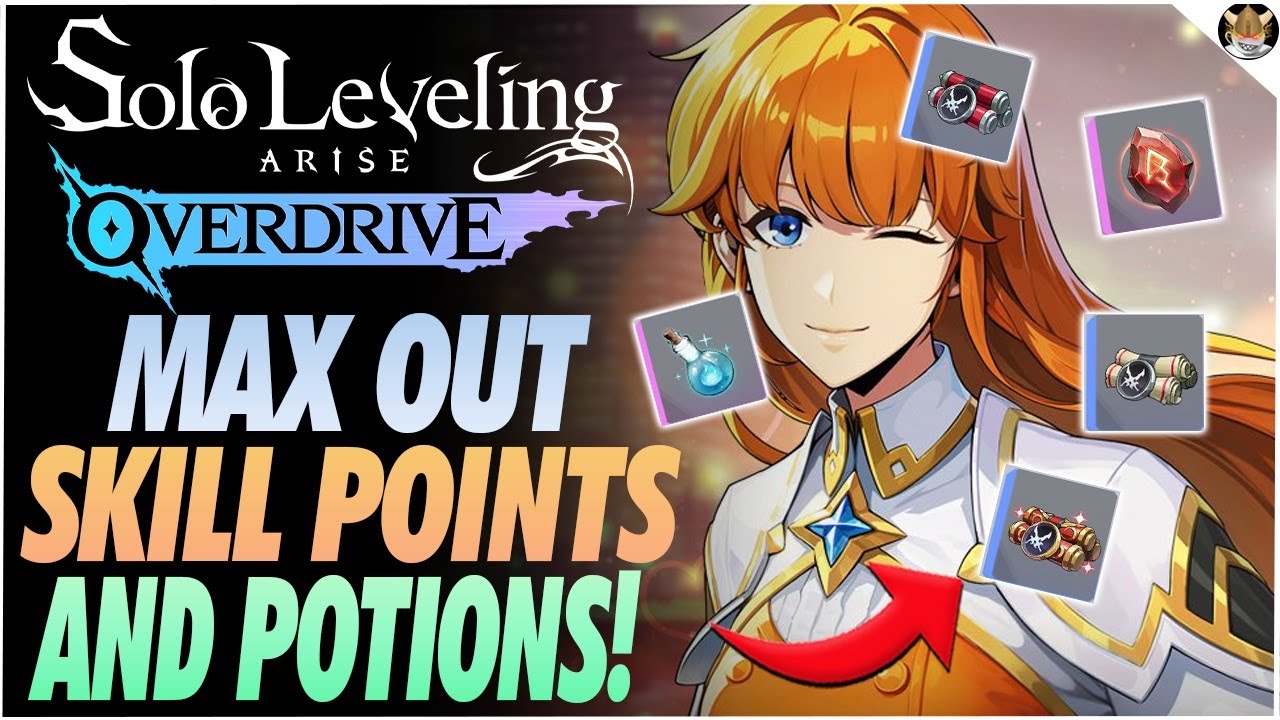 How to get ALL SKILL POINTS and POTION UPGRADES in Solo Leveling Arise ...