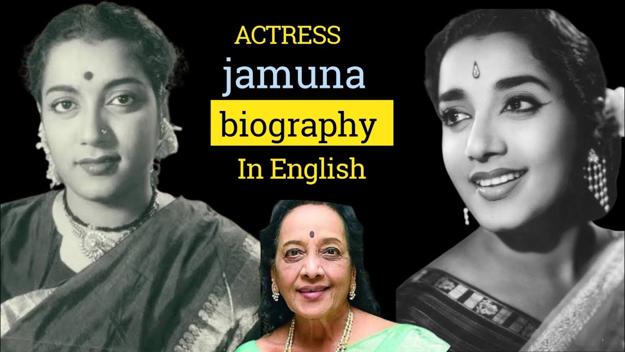 Actress Jamuna biography in English ⚡#trending #biography #jamuna # ...