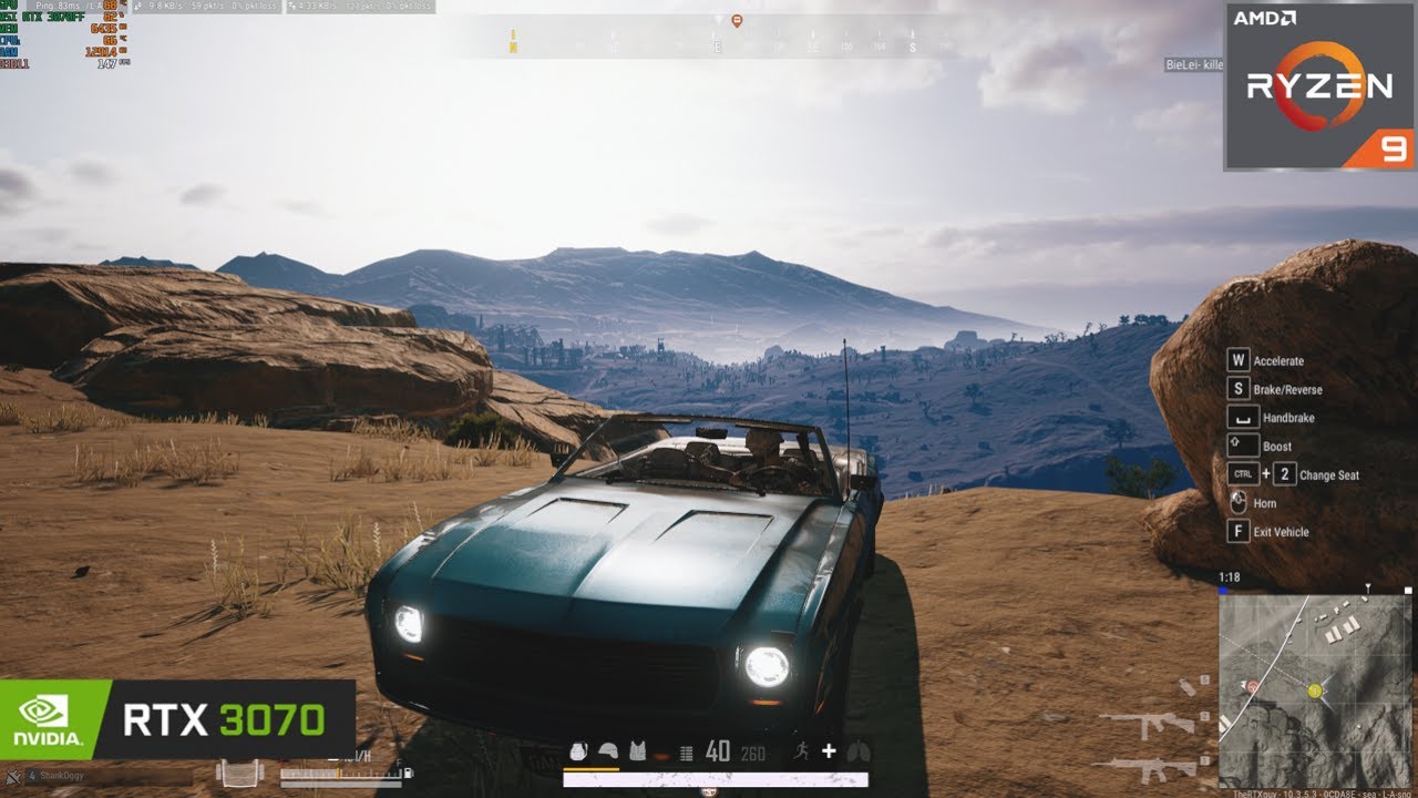 PUBG PC On Ultra Graphics 2k Settings | RTX 3070+ Ryzen 9 3900xt ...