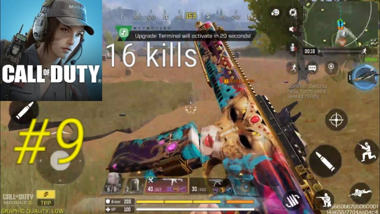 call of duty mobile #9 battel royal m13 16 kills - YouTube