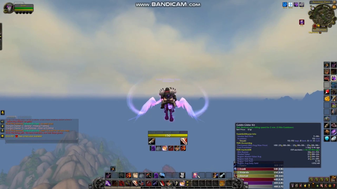 Arathi Highlands Warfront Scenario - All Classes to the End Boss. - YouTube