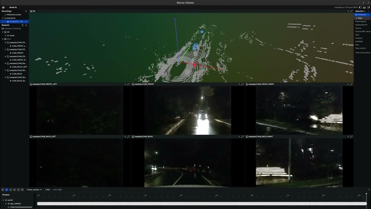 rerun visualization with mmdetection3d - YouTube