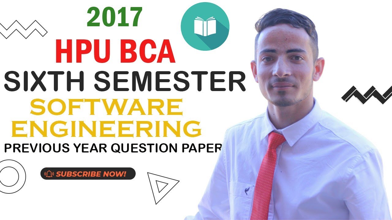 🌱 HPU BCA Software Engineering Sixth semester Previous Year Question ...