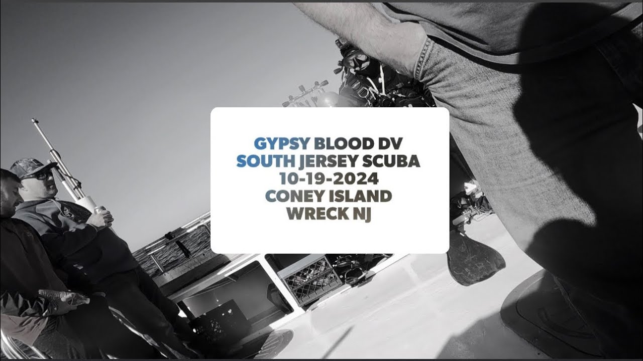 Diving NJ w/ Gypsy Blood Crew and South Jersey SCUBA - YouTube