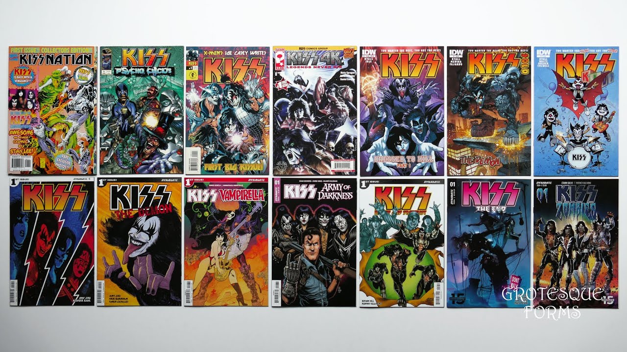 Kiss Comic Books - The Complete Collection - YouTube