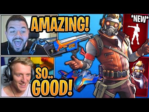 Streamers React to *NEW* Marvel Guardians of the Galaxy Set! - Fortnite Best Moments