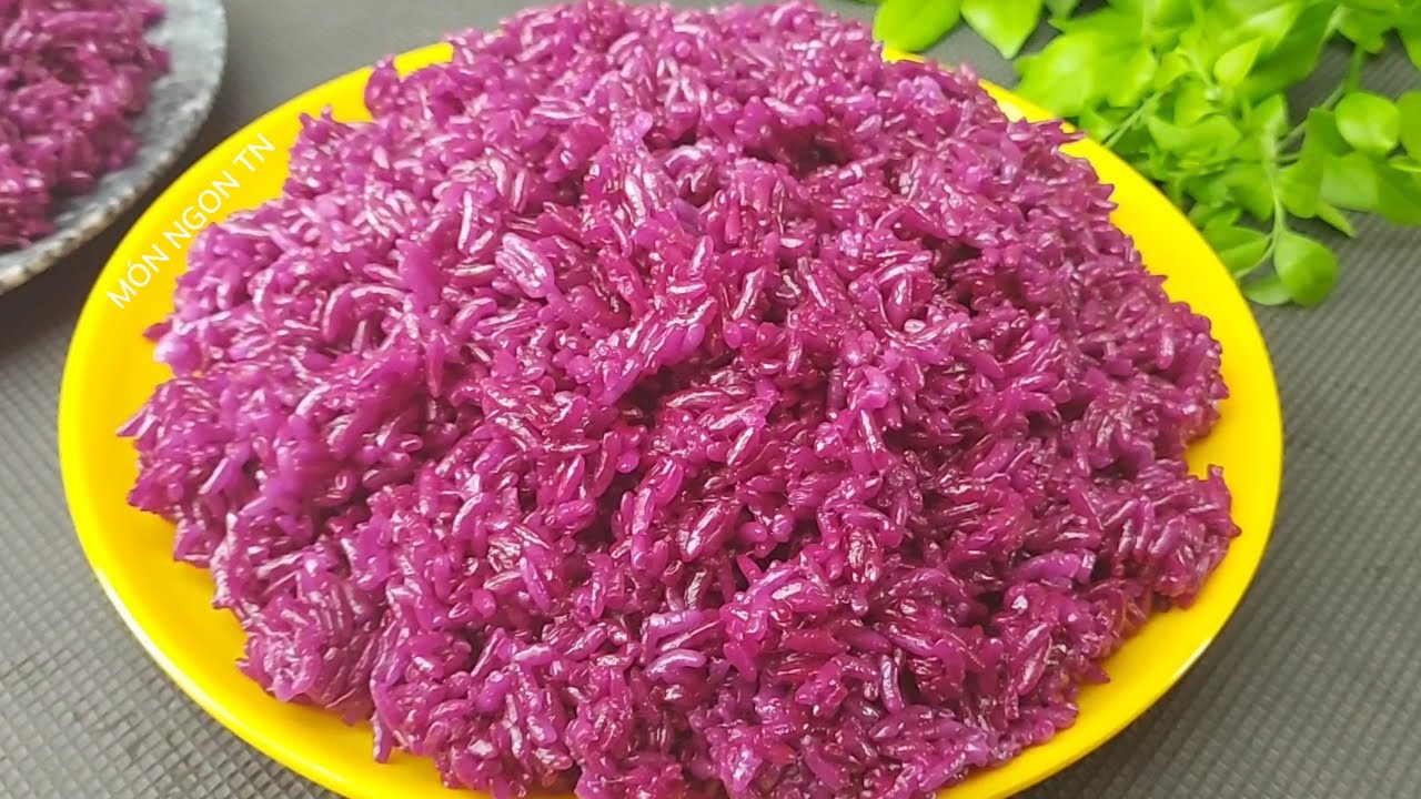 Cách nấu XÔI LÁ CẨM TÍM nước cốt dừa béo dẻo ngon đơn giản tại nhà ...