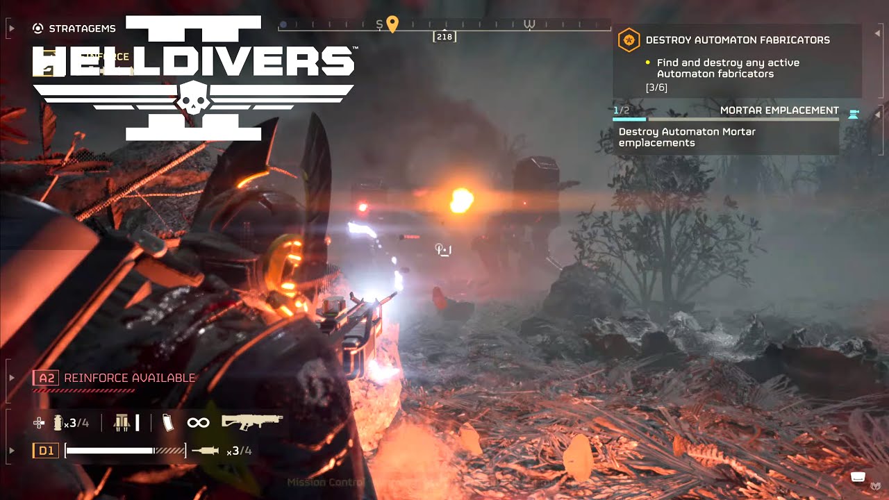 HELLDIVERS 2 | PS5 60fps | Hard | Aesir Pass - Automaton Control ...