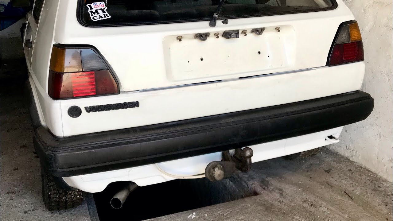 Vw Golf 2 1.6D 1986 In life… - YouTube