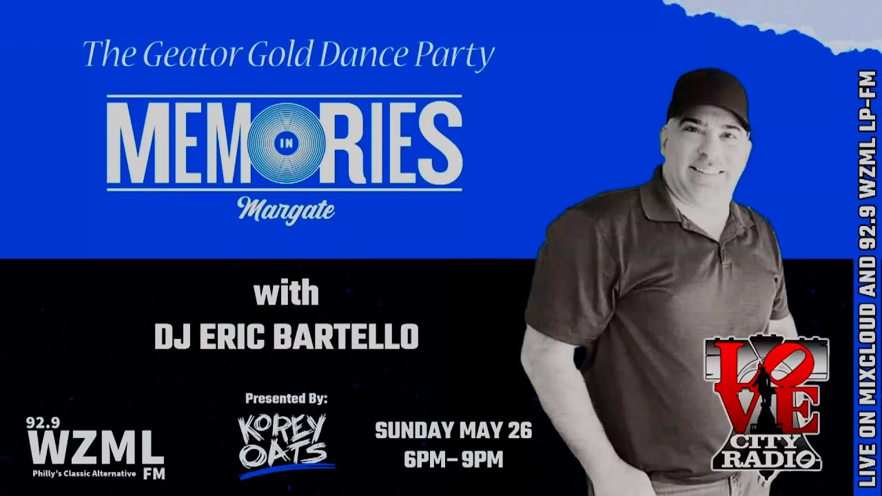 The Geator Gold Dance Party Comes Home To Memories In Margate! 5/26 ...