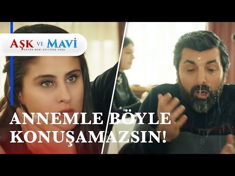 Baran, Hasibe'ye deli diyince... - Aşk ve Mavi 57. Bölüm