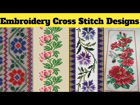 Embroidery Cross Stitch Designs//Dosuti Designs//Charsuti Kerhai# ...