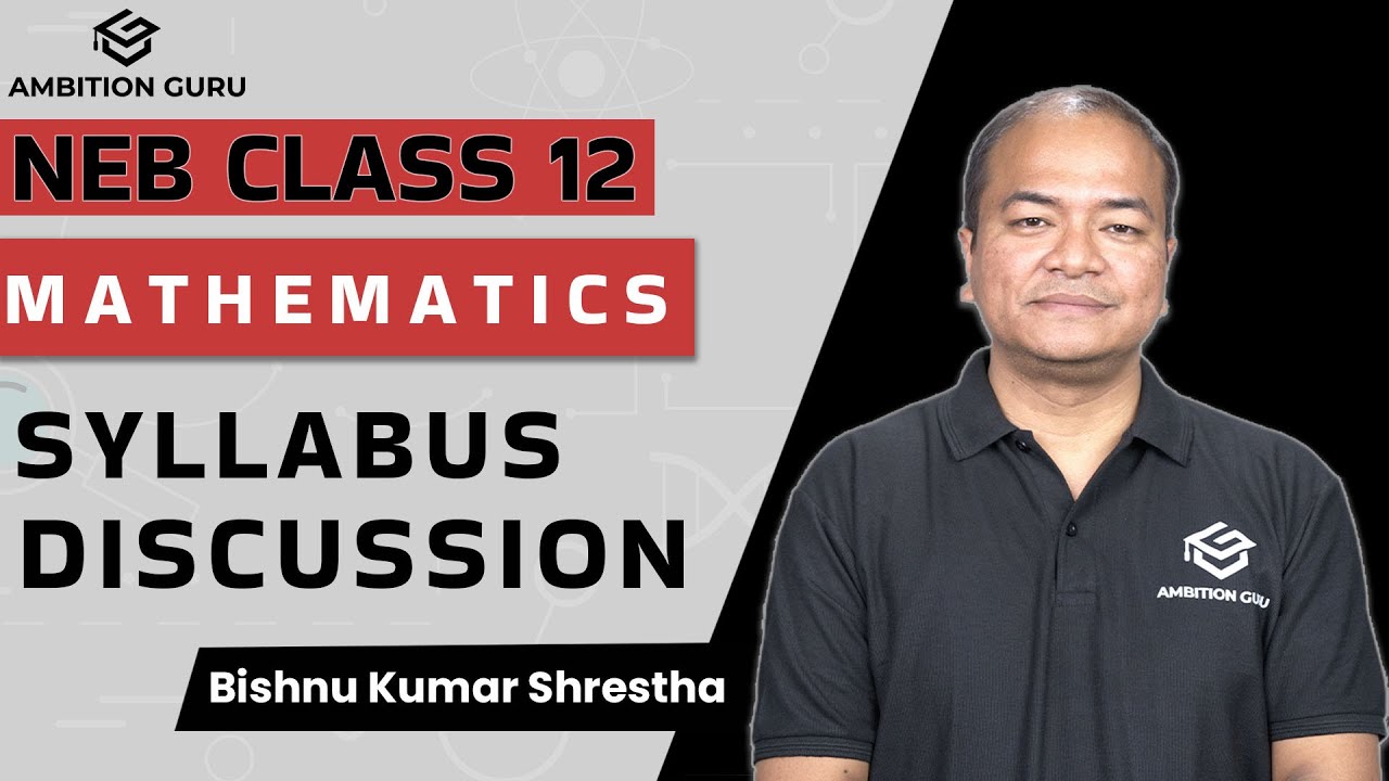 Class 12 Mathematics Course Details | NEB 12 | Mathematics | Ambition ...