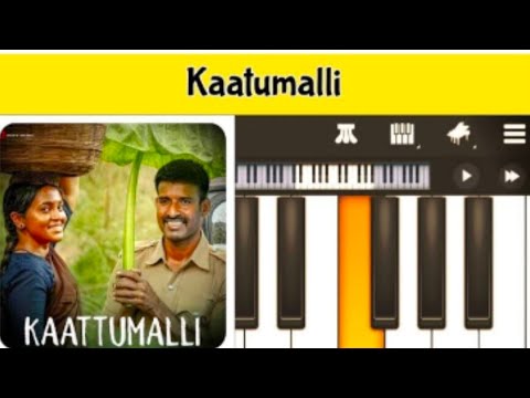Kattu malli song in keyboard with notes|#viduthalai |(#ilayaraja vibe ...