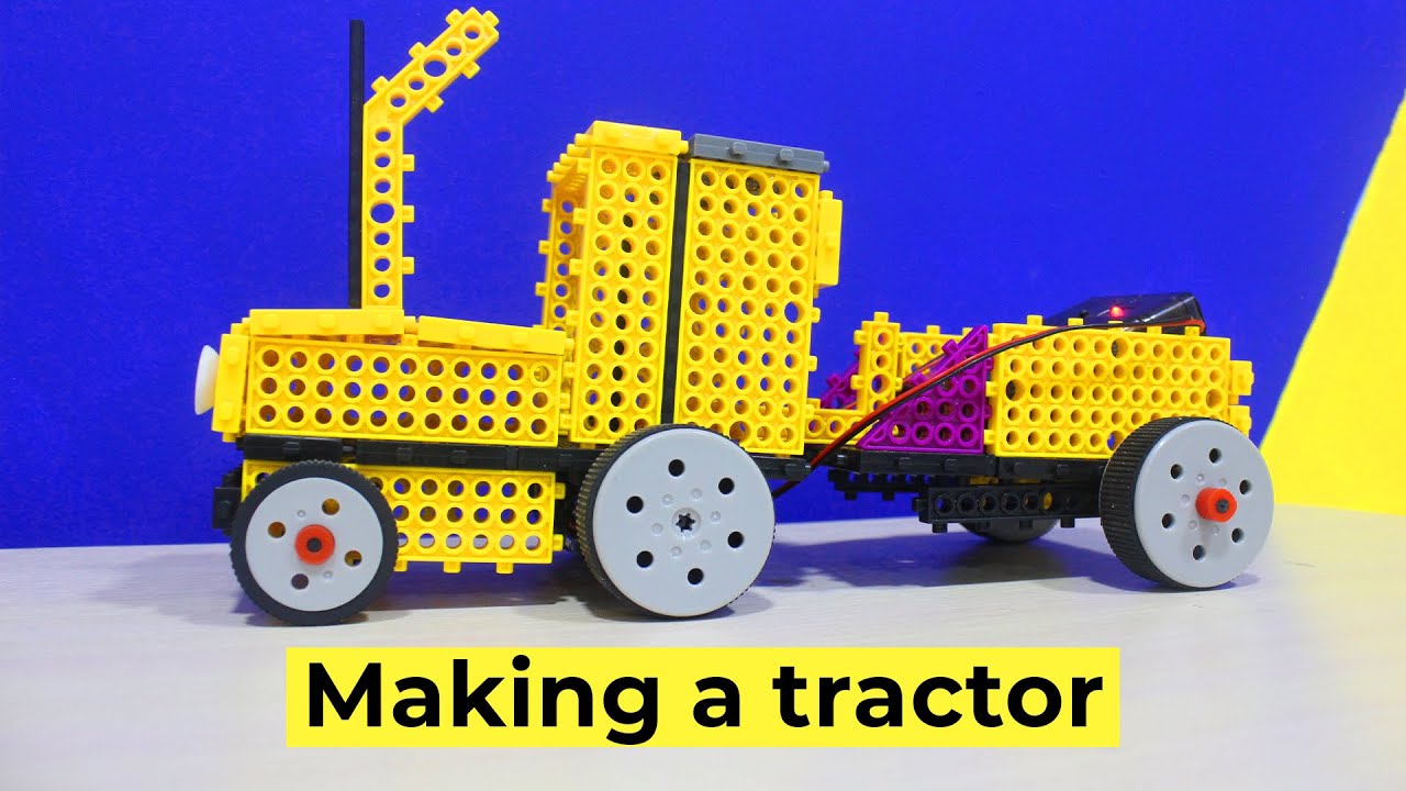 Делаем трактор из Лего | Making a tractor from Lego | Legodan traktor ...