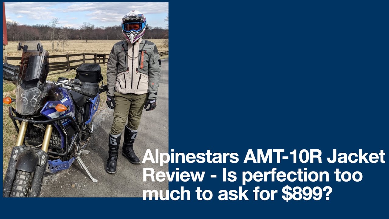 Alpinestars AMT-10R Jacket Review - Expecting Perfection at $899 - YouTube