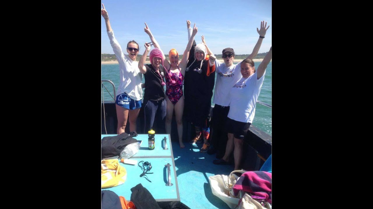 English Channel Swim / Andys Channel Ladies / 3 way world record /04/07 ...
