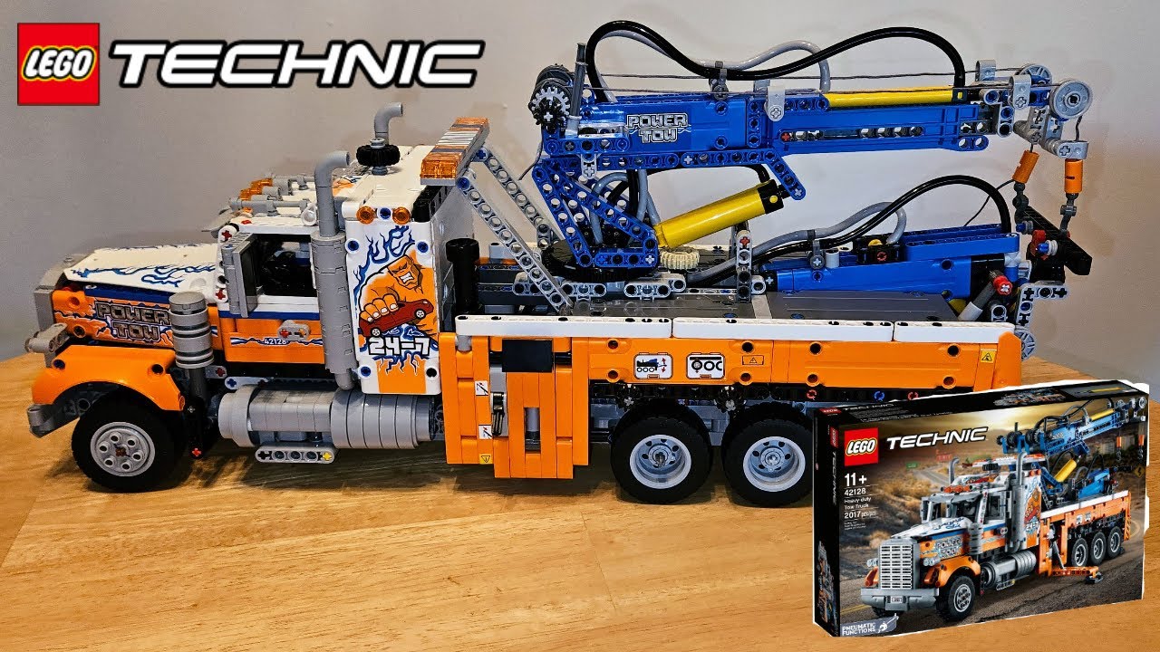 Ultimate LEGO Technic Heavy-Duty Tow Truck (42128) - Speed Build - YouTube