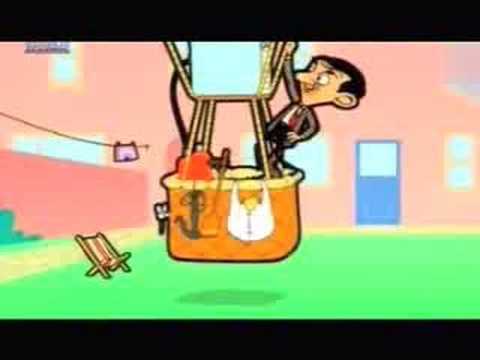 mr.bean animatie:auto race - YouTube