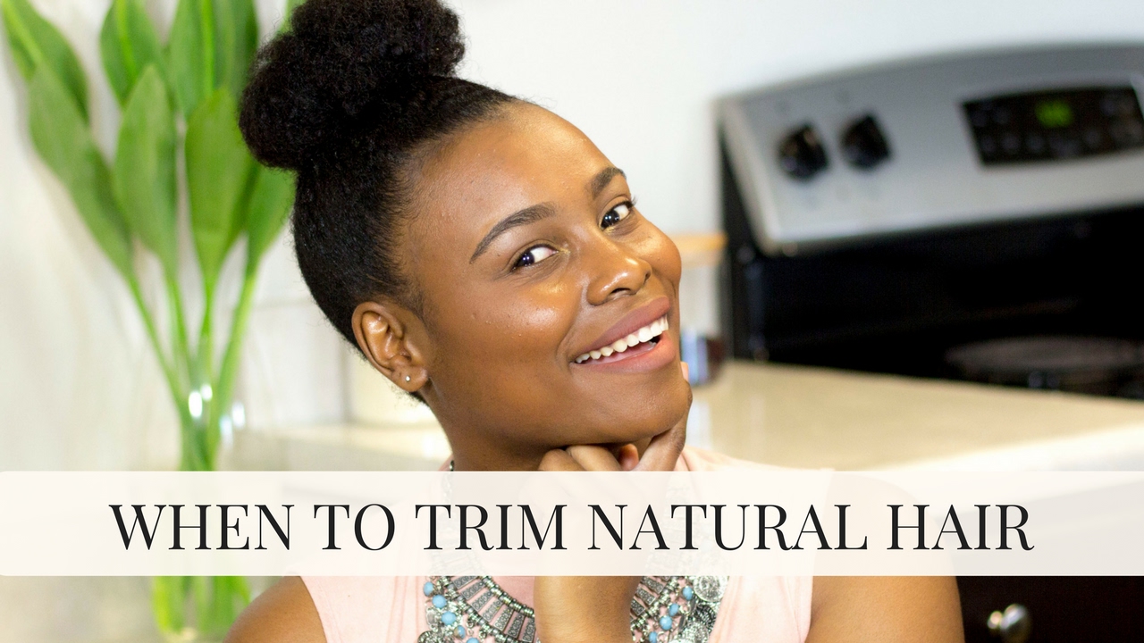When to Trim Natural Hair | 5 Deadly length snatching Signs - YouTube