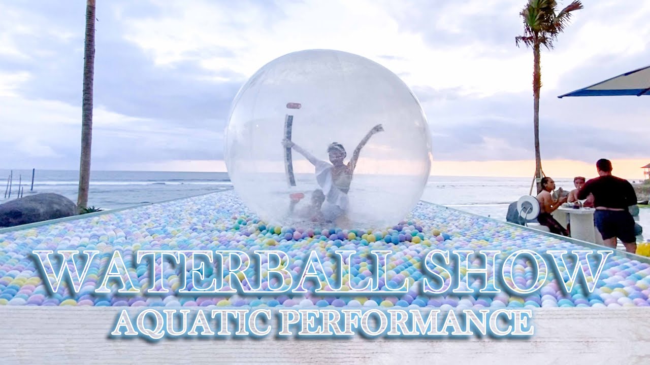 WATERBALL SHOW - AQUATIC PERFORMANCE (TT BEACH CLUB) - YouTube