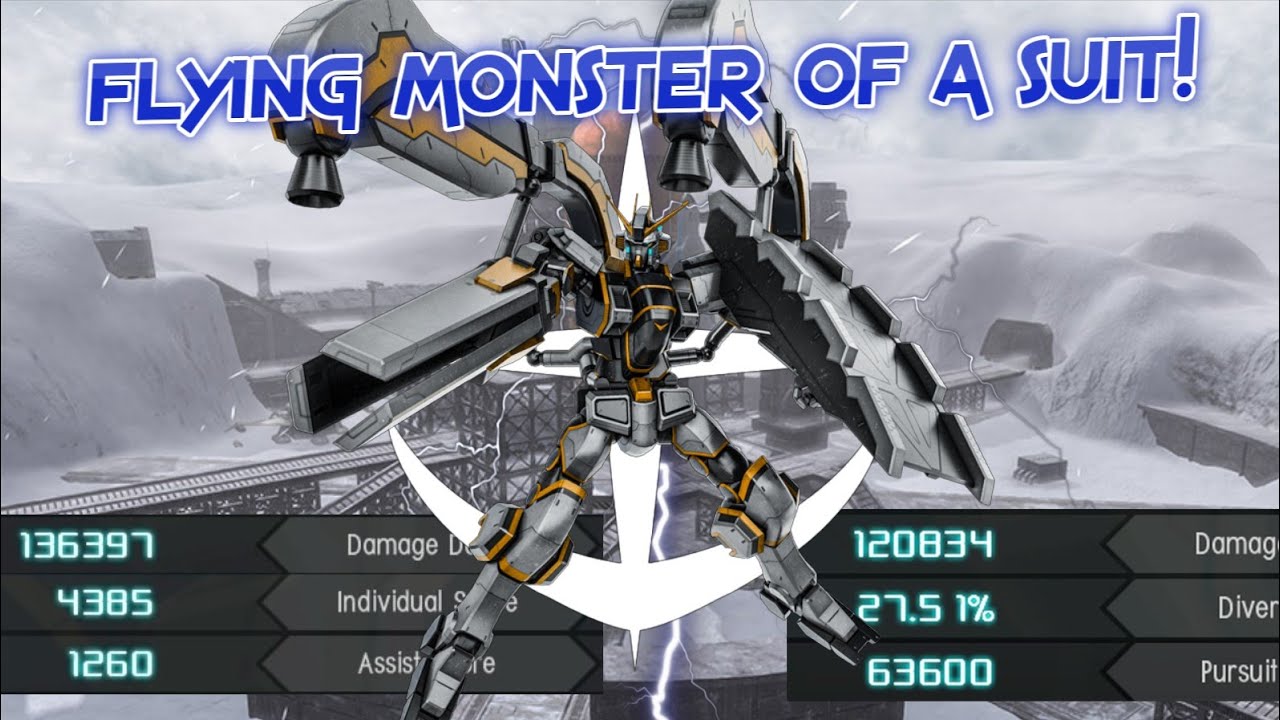 GBO2 Atlas Gundam: Flying monster of a suit! - YouTube