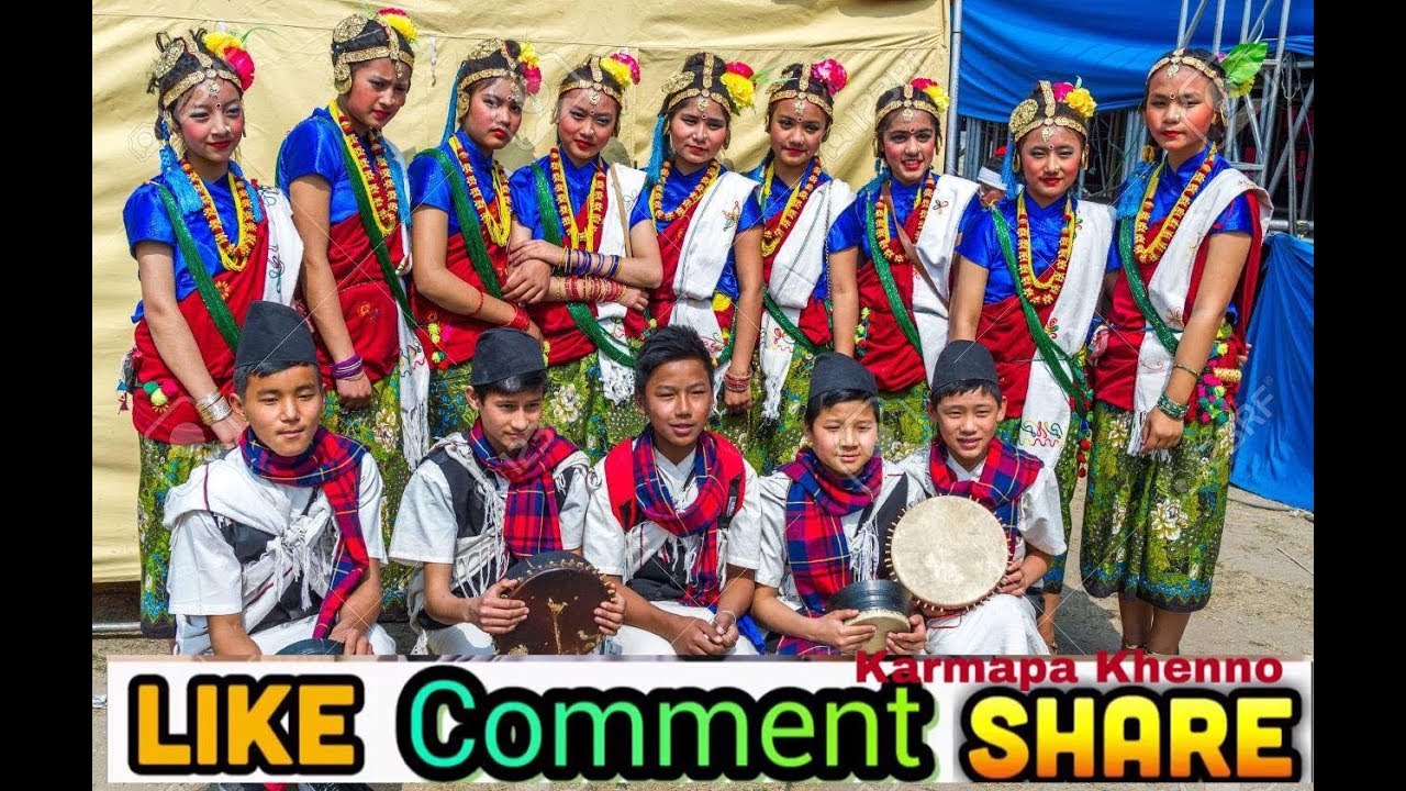 Rumtek Dharma Chakra School students Dance performing at Rumtek ...