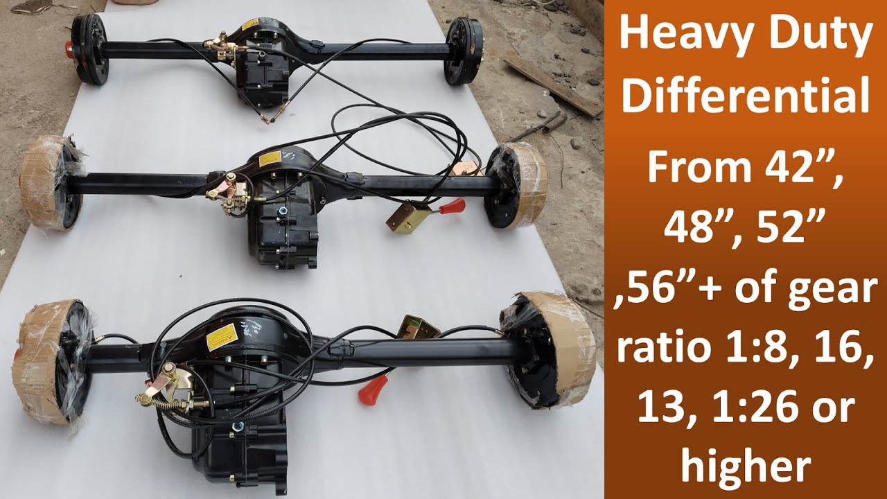 Differential Axle | Loading vehicle Differrential |e ricksahw ...