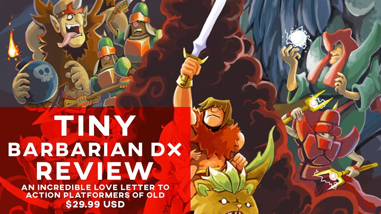 Tiny Barbarian DX Review / Nintendo Switch | A Must Buy - YouTube