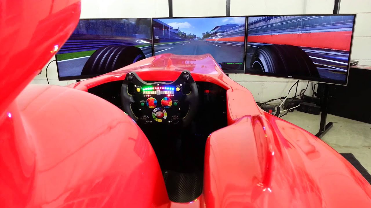 DRS FORMULA HOME POWERED BY D-BOX MOTION SYSTEM - YouTube