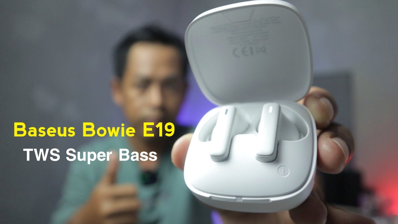 TWS Baseus Bowie E19 Super Bass - YouTube