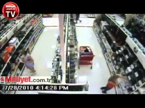 Röntgenci güvenlik kamerasında!