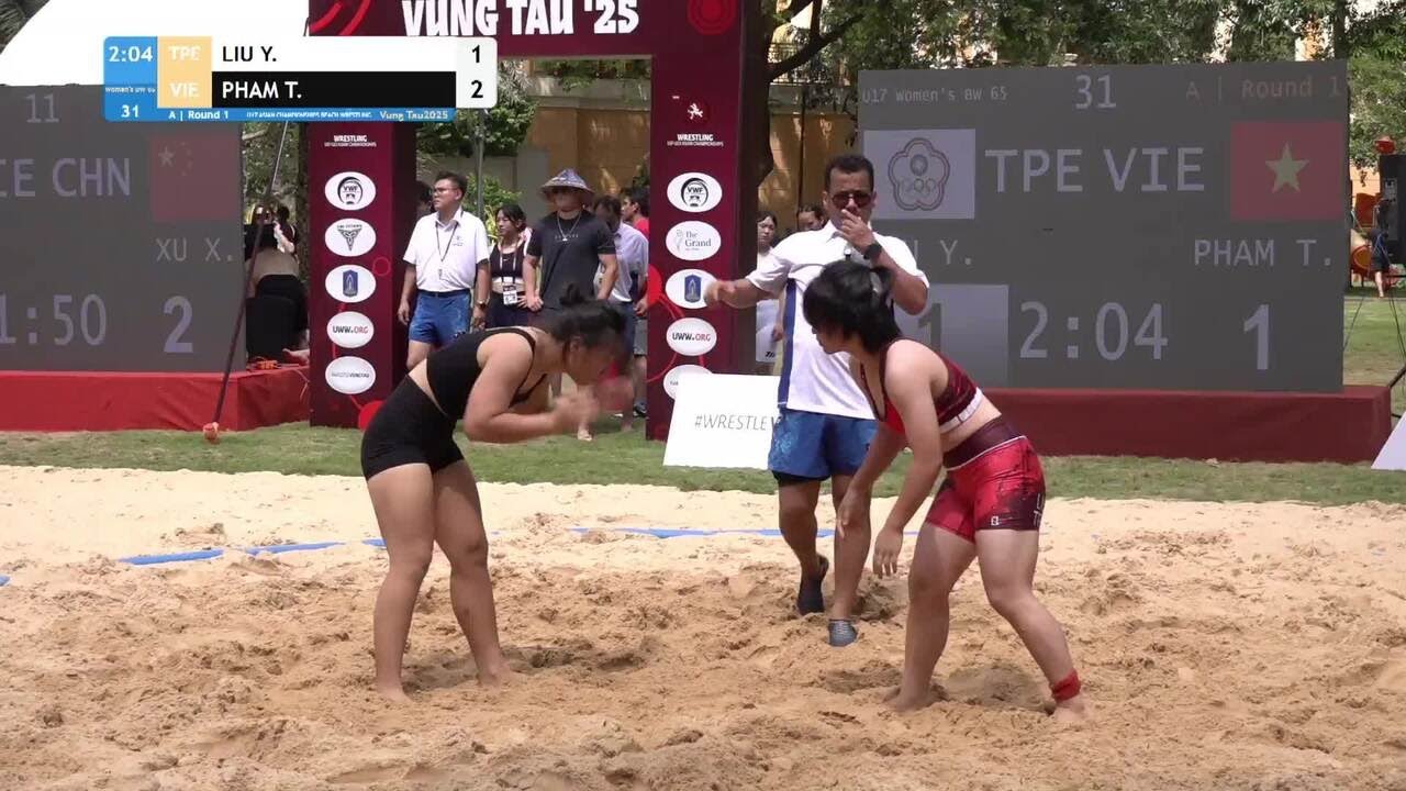 Yu Ting LIU (TPE) vs. Thuy Nhung PHAM (VIE) • A | Round 1 • Women's BW ...