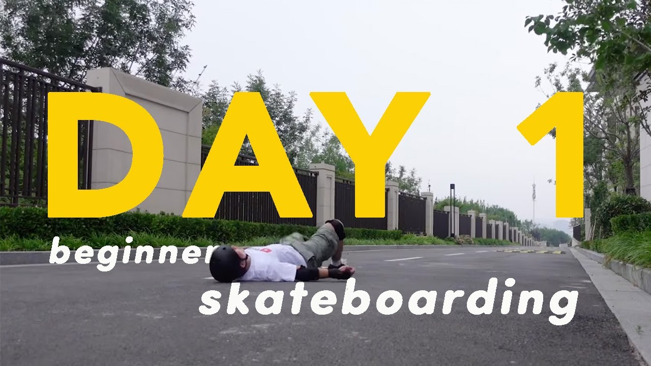 Skateboard learning | Day 1 | From 0 to Pro - YouTube