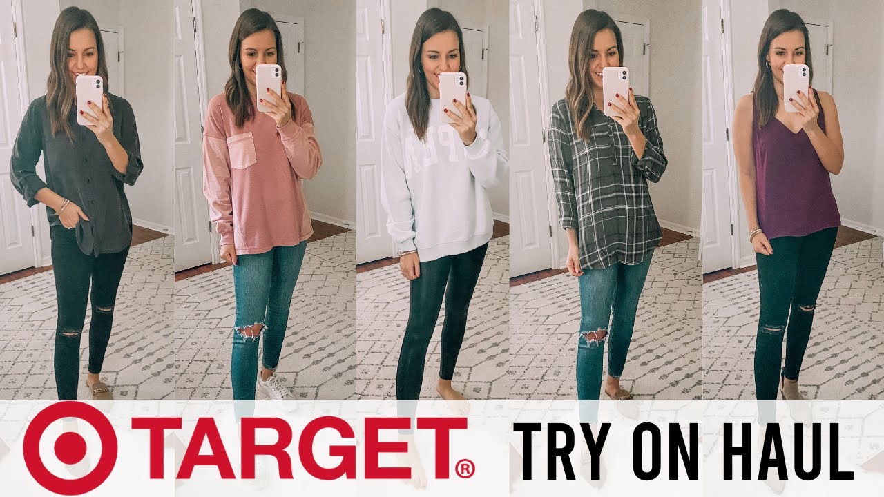TARGET CLOTHING TRY ON HAUL WINTER 2021 | Affordable winter outfits ...