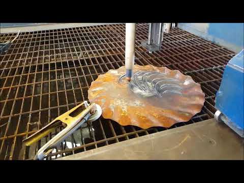 plow disc iron art - YouTube