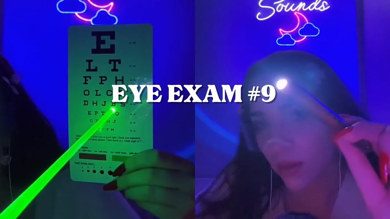 Eye exam # 9 - Angel Sounds ASMR - YouTube