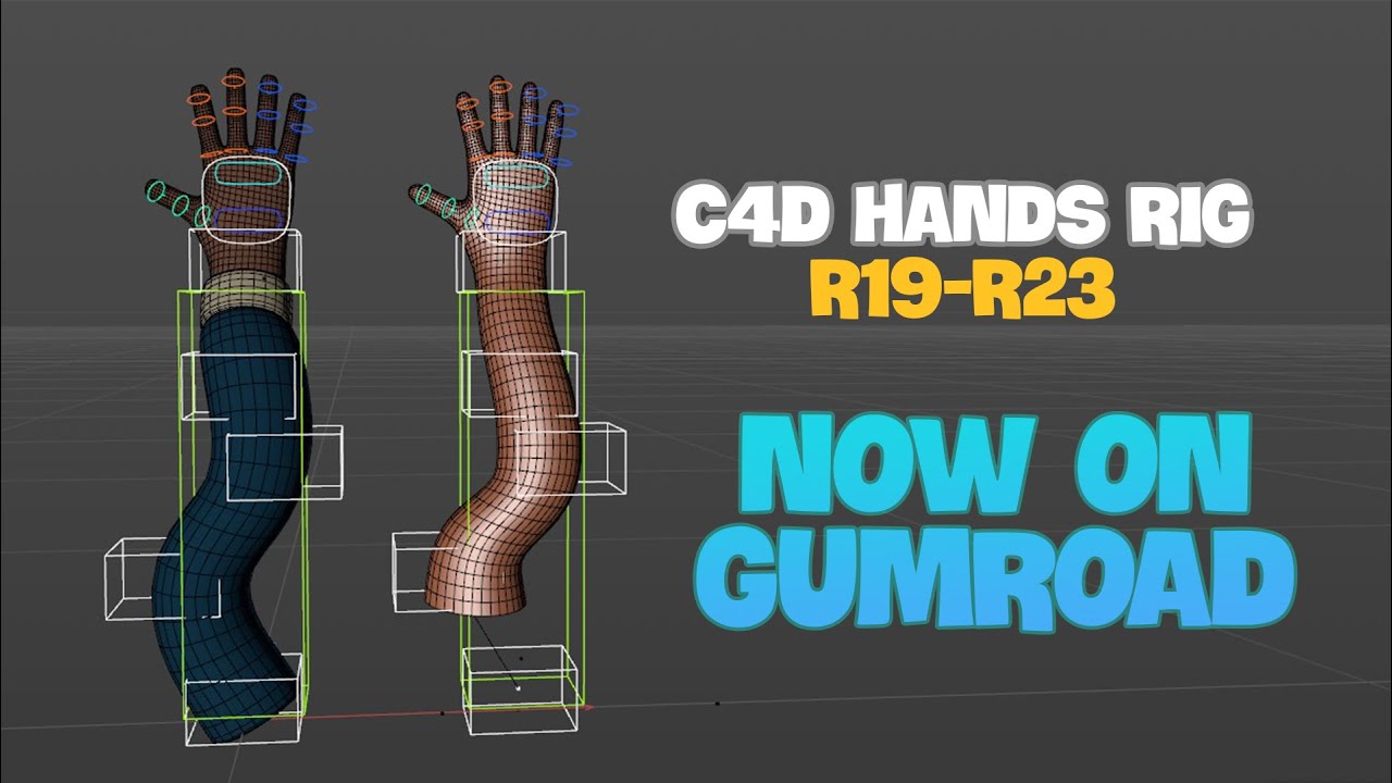 Bendy Arms/Hands rig | C4D | Available on Gumroad - YouTube