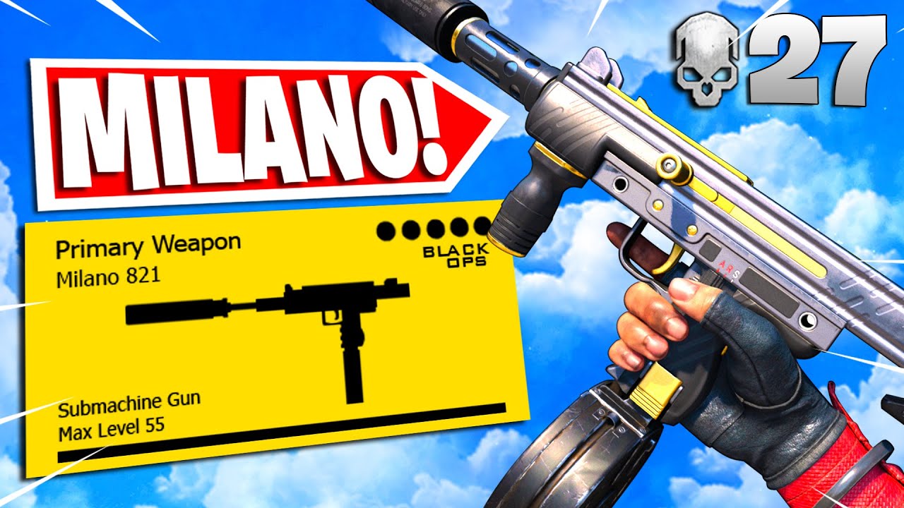 the "MILANO" SMG is NOW *META* in WARZONE SEASON 6! (BEST MILANO 821 ...