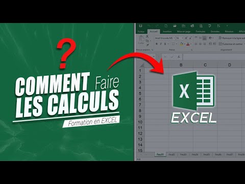 Comment faire les calculs dans Excel (les bases d'Excel) - YouTube