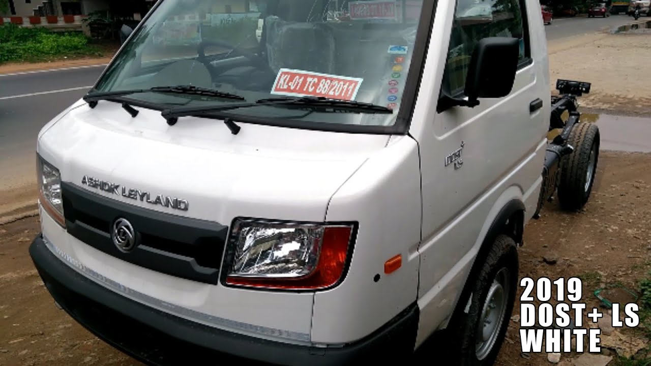 2019 Ashok Leyland DOST PLUS LS BSIV White Colour Mini Tipper Chassis ...