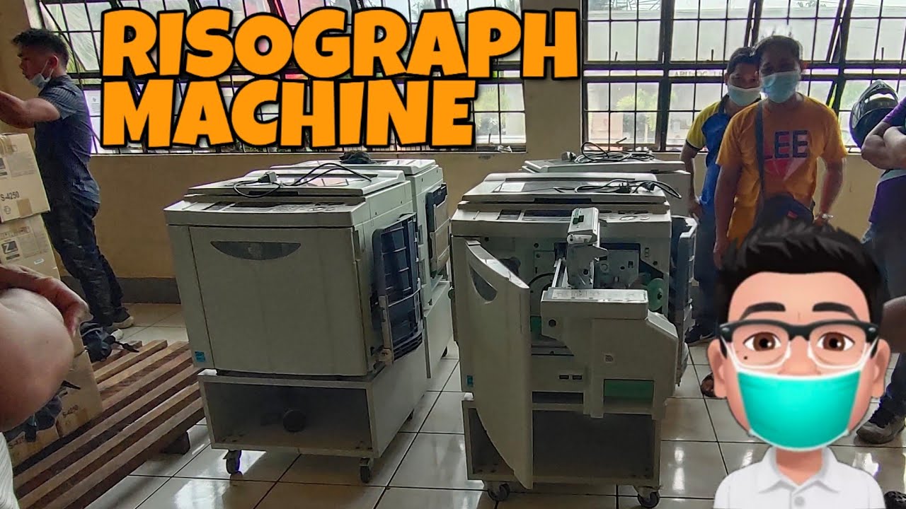 HOW TO OPERATE A RISOGRAPH MACHINE | WINARAY - YouTube