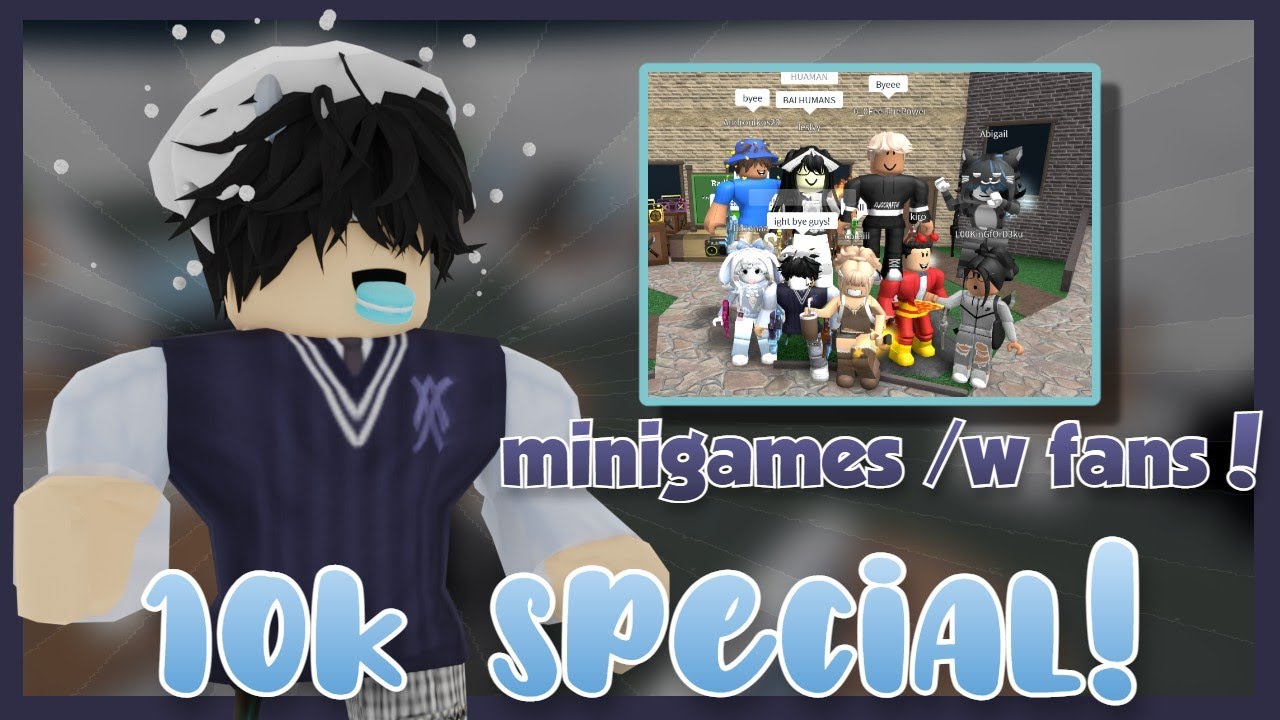 [MM2] MINIGAMES WITH FANS and QnA! (10KSpecial) - YouTube