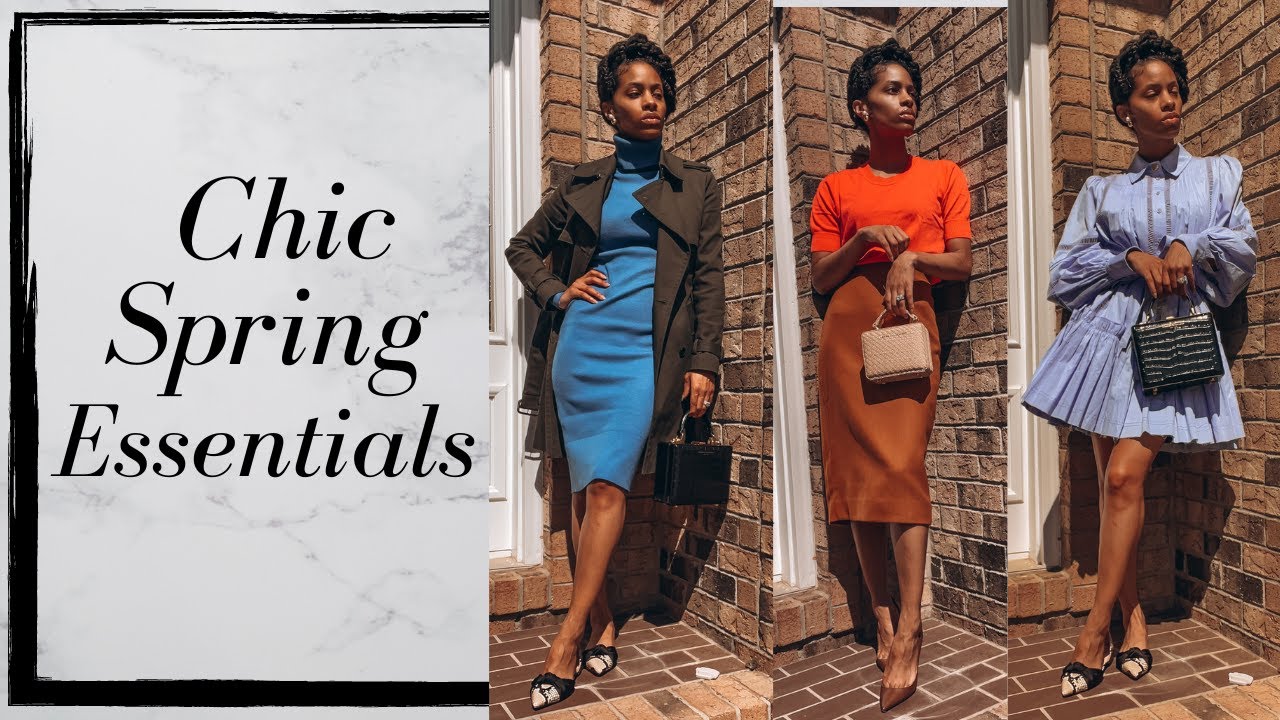 Classic and Chic Spring Essentials with Styling | Spring Outfit Ideas ...