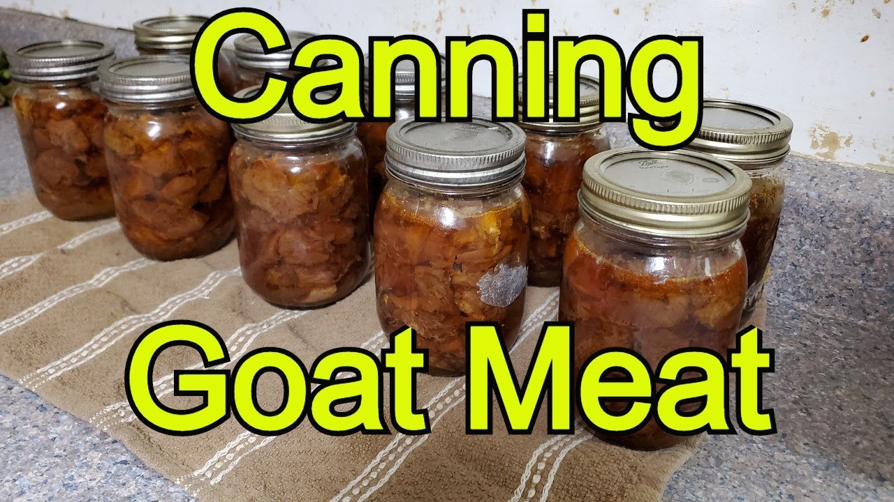 Canning Goat Meat (Raw Pack) - YouTube